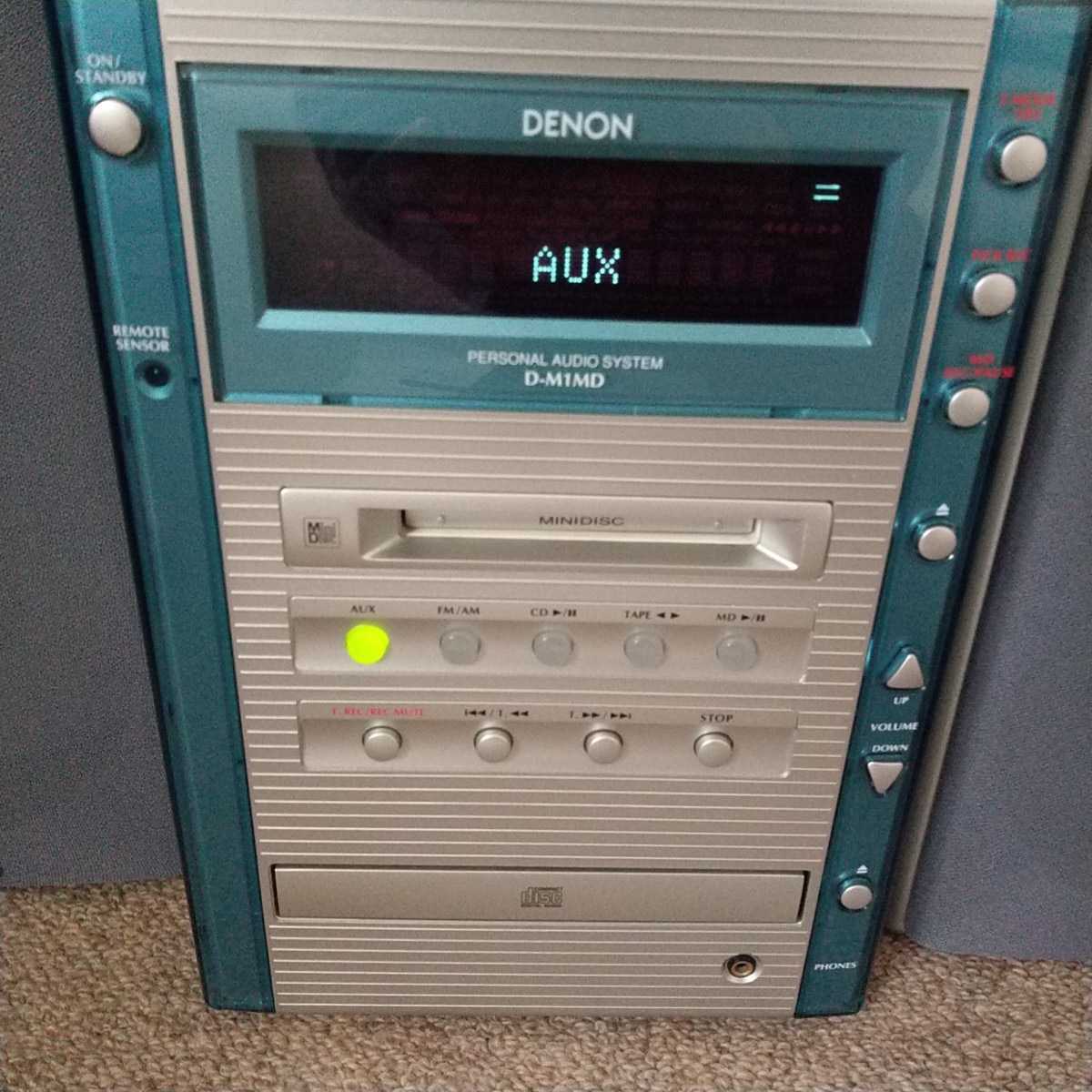 ジャンク DENON D-M1MD MD ミニコンポ パーソナルオーディオシステム(MDコンポ)｜売買されたオークション情報、yahooの商品 ...