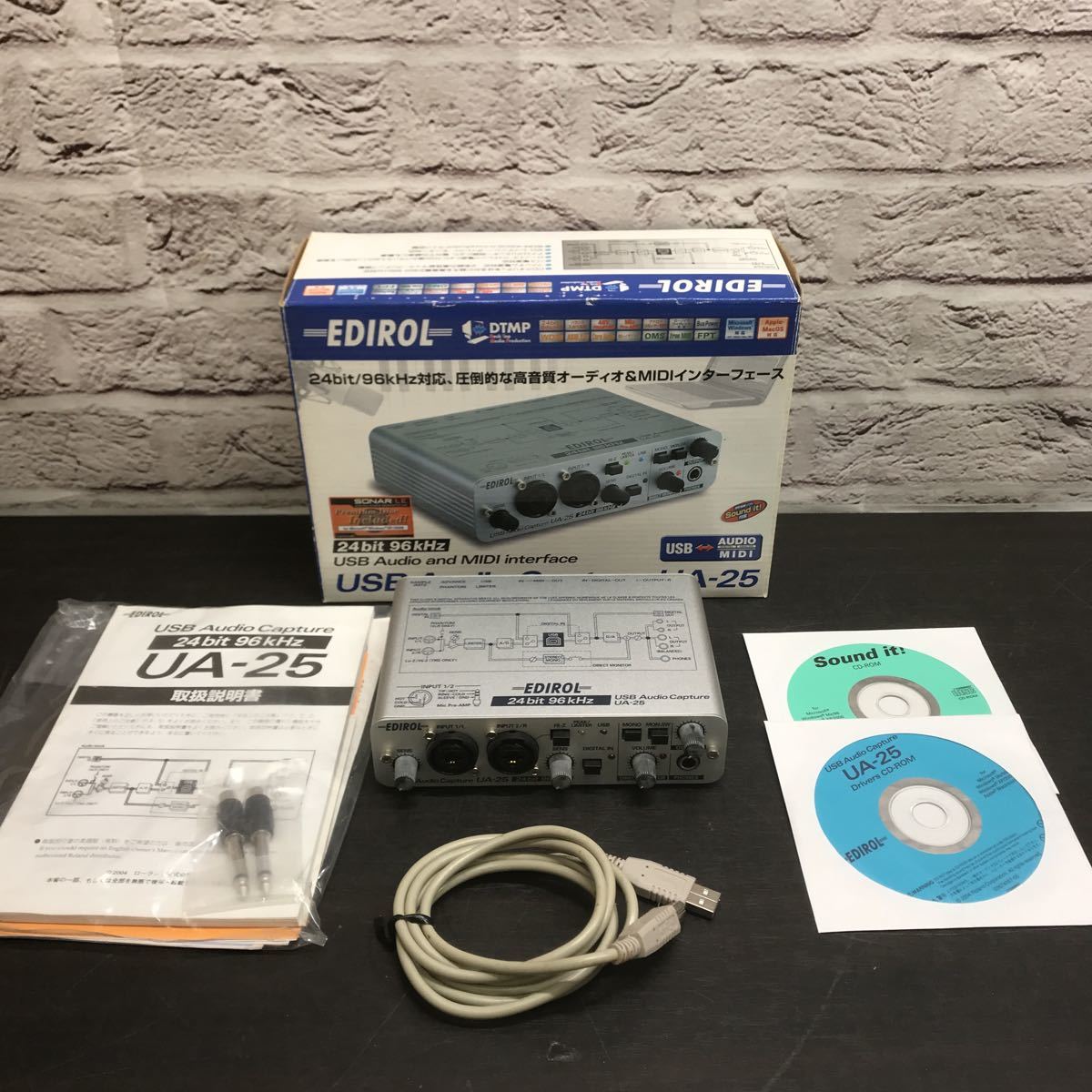 s10228-5727 EDIROL UA-25 USBオーディオインターフェース エディロール ローランド(オーディオインターフェース ...