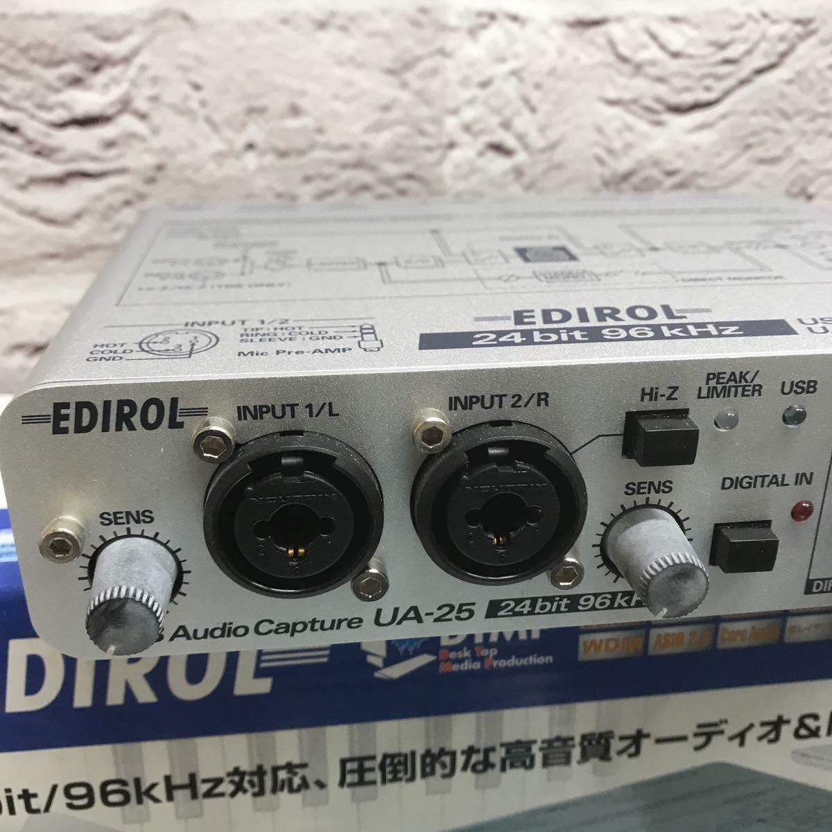 s10228-5727 EDIROL UA-25 USBオーディオインターフェース エディロール ローランド(オーディオインターフェース ...
