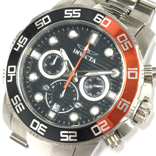 インビクタ 腕時計 22230 PRO DIVER デイト クロノグラフ クォーツ メンズ 純正ベルト 稼働 付属品有 INVICTA(その他 ...