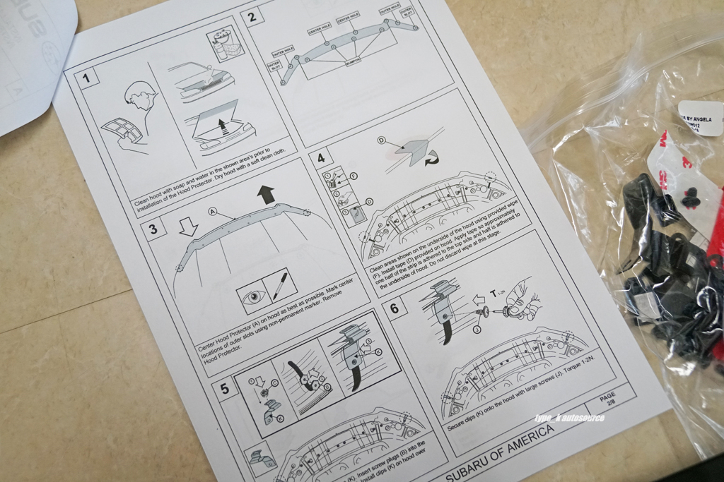 USスバル純正 19- SUBARU FORESTER フォレスター バグガード デフレクター USDM北米JDM SK9 SKE SK系 E ...