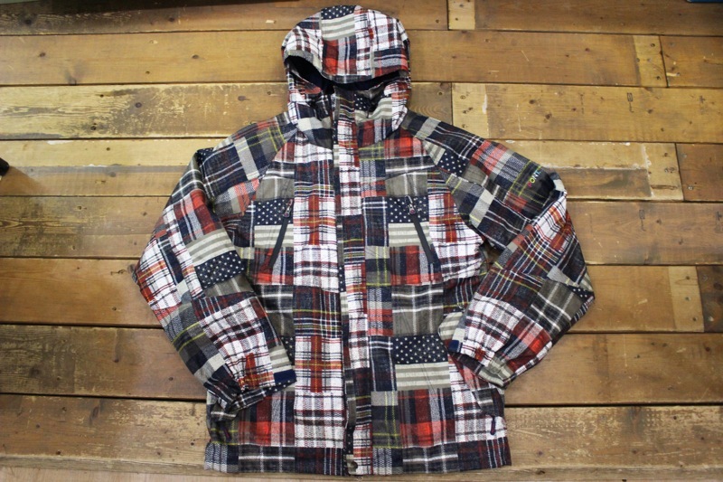 212 PONTAPES/ポンタペス スノーウェア XL メンズ パッチワーク ネイビー系 スキー スノーボード 防水 ウインタースポーツ ...