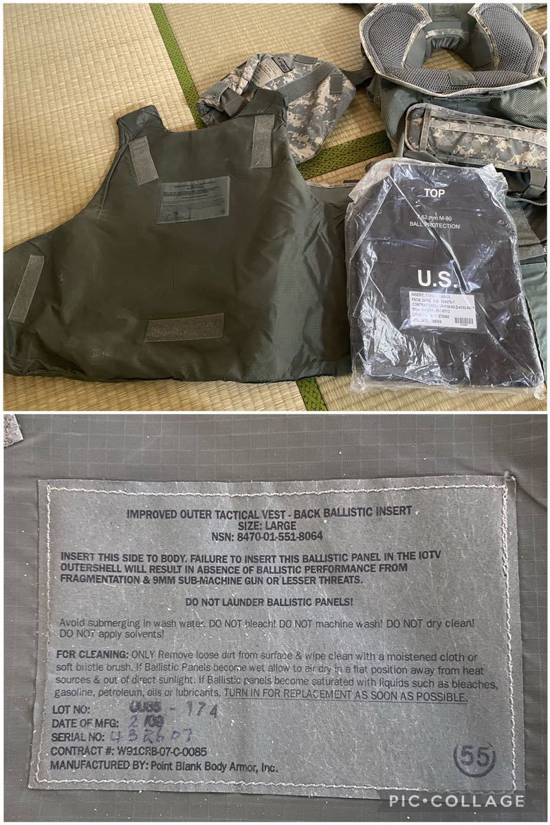 ミリタリー 激レア 放出品 実物 POINT BLANK プレートキャリア IOTV Lサイズ ポイントブランク 実物防弾プレート 防弾チョッキ ACU(戦闘服)｜売買されたオークション情報 ...