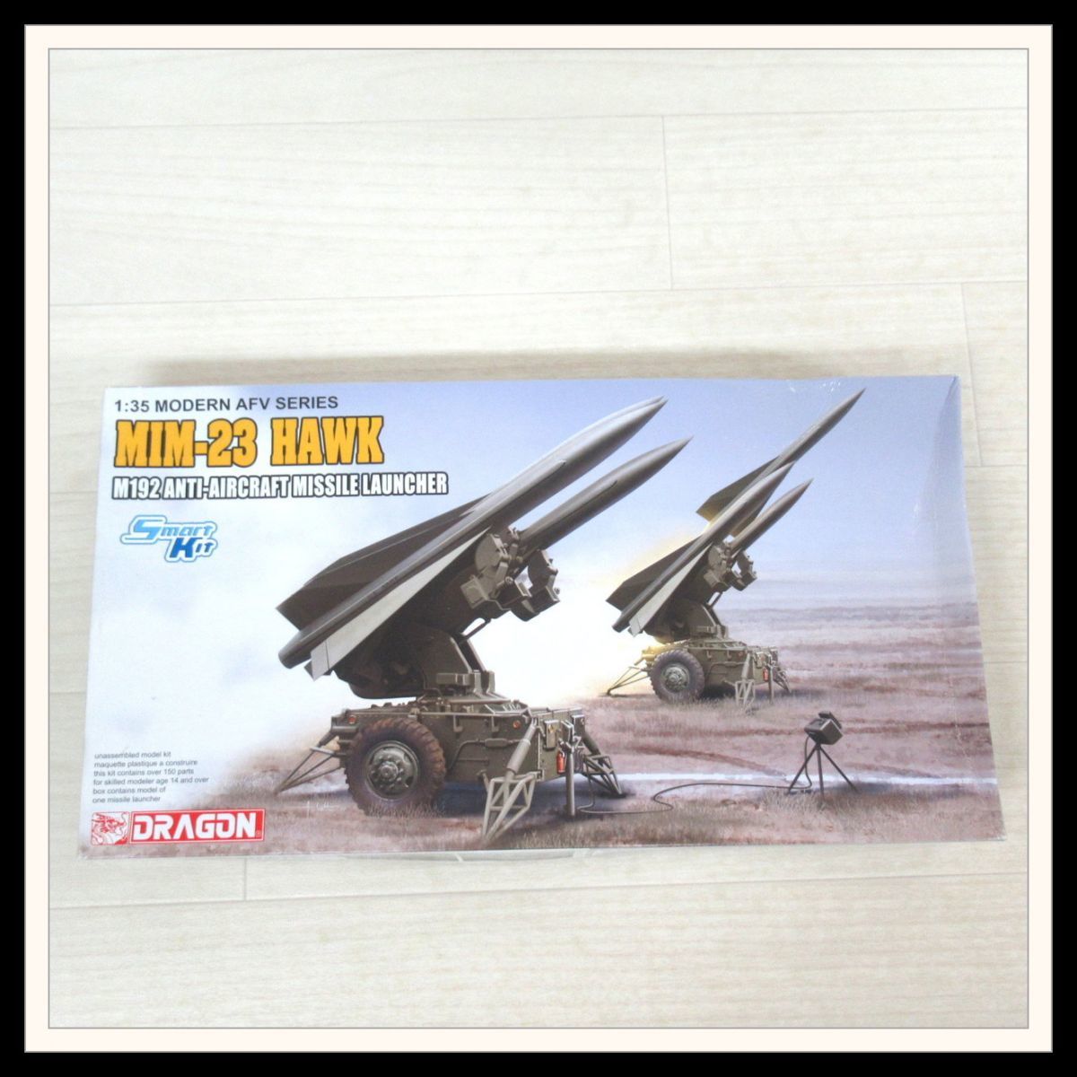 未組立 DRAGON ドラゴン 1/35 MIM-23 ホーク HAWK M192 対空ミサイルランチャー Smart Kit No.3580 ...