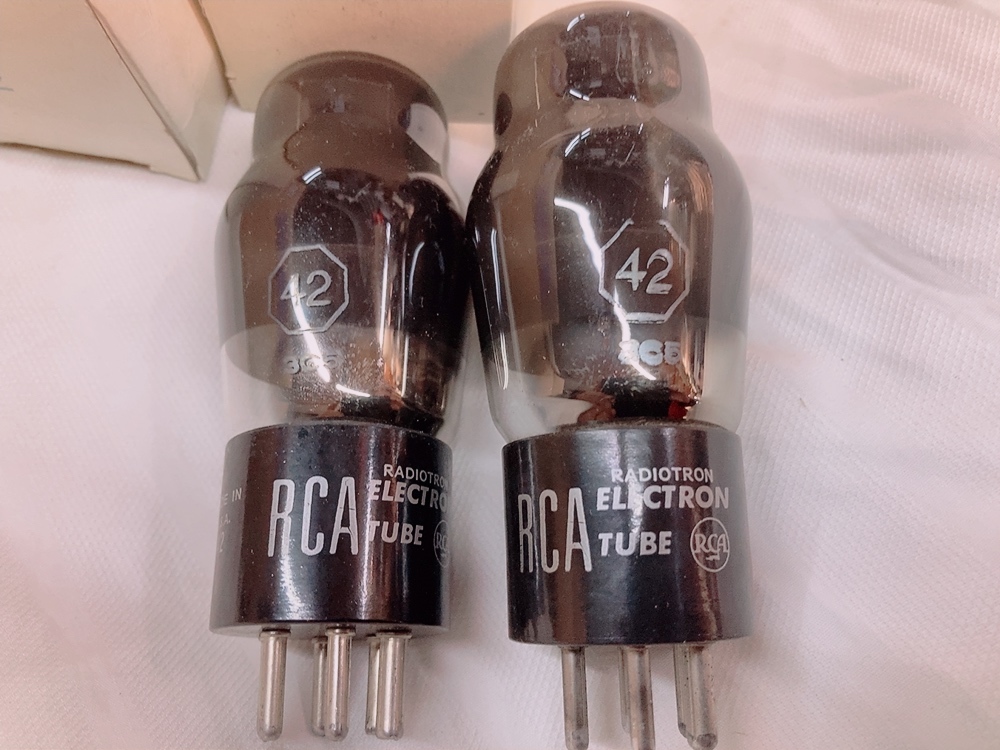 激レア RCA 42 3C5 元箱入り MADE IN USA 2本セット真空管2本 当時物(真空管)｜売買されたオークション情報、yahoo ...