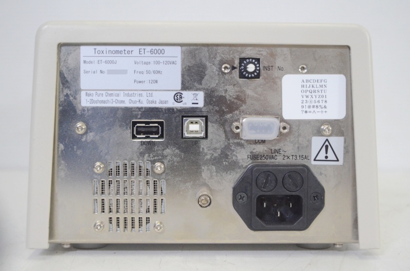 和光純薬 トキシノメーター ET-6000 お取引期間内(測定器)｜売買されたオークション情報、yahooの商品情報をアーカイブ公開 - オークファン（aucfan.com）