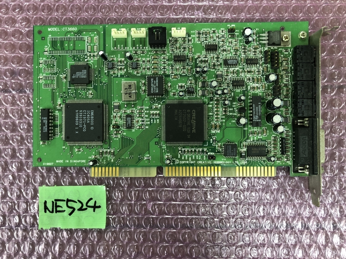 送ネコポス360円 Creative Labs Sound Blaster AWE32 Value CT3660 ISAバス用サウンドボード ...
