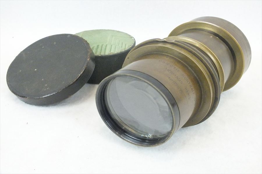 HERMAGIS エルマジー PARIS NO89876 Objectif p.r Portrait No.6 レンズ 220407G2049 ...