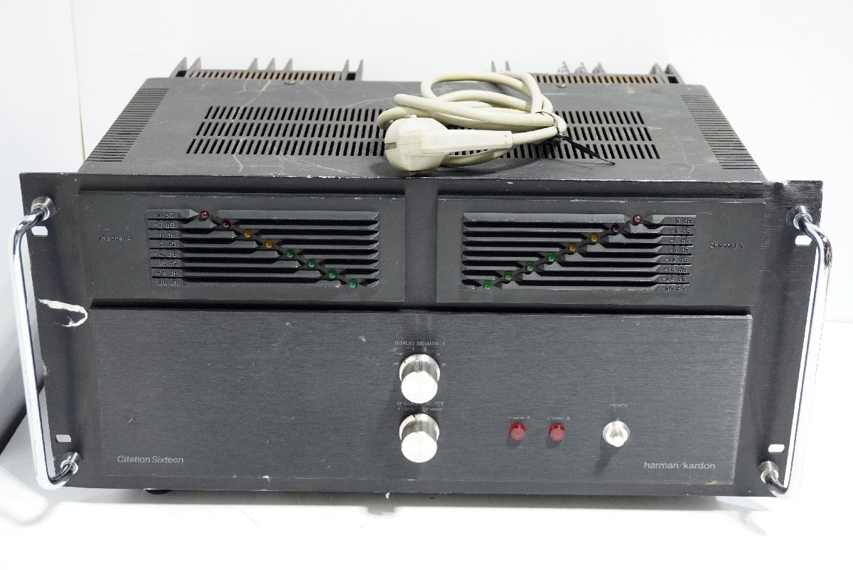 140 harman/kardon Citation Sixteen CITATION 16/SERIES A パワーアンプ 3M-385 ...