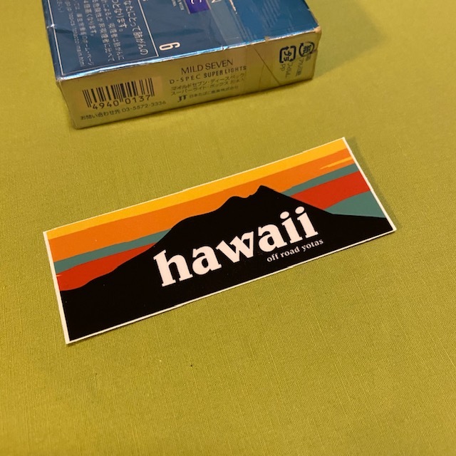 HAWAII OFF ROAD YOTAS SUNSET ステッカー USDM ハワイ オフロードヨタ タンドラ タコマ ランクル FJ ...