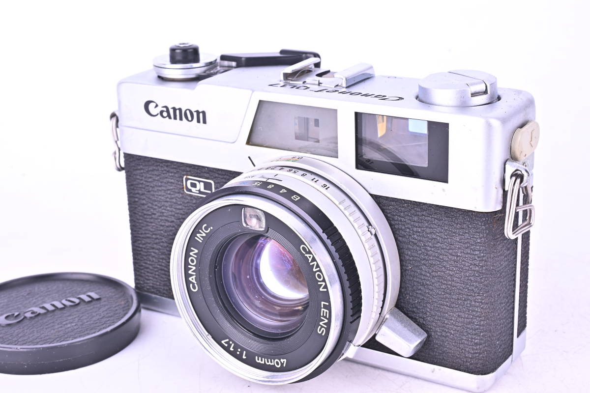 C5-2877 Canon キヤノン Canonet QL17 コンパクトフィルムカメラ(コンパクトカメラ)｜売買されたオークション情報 ...