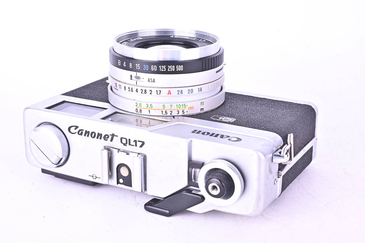C5-2877 Canon キヤノン Canonet QL17 コンパクトフィルムカメラ(コンパクトカメラ)｜売買されたオークション情報 ...
