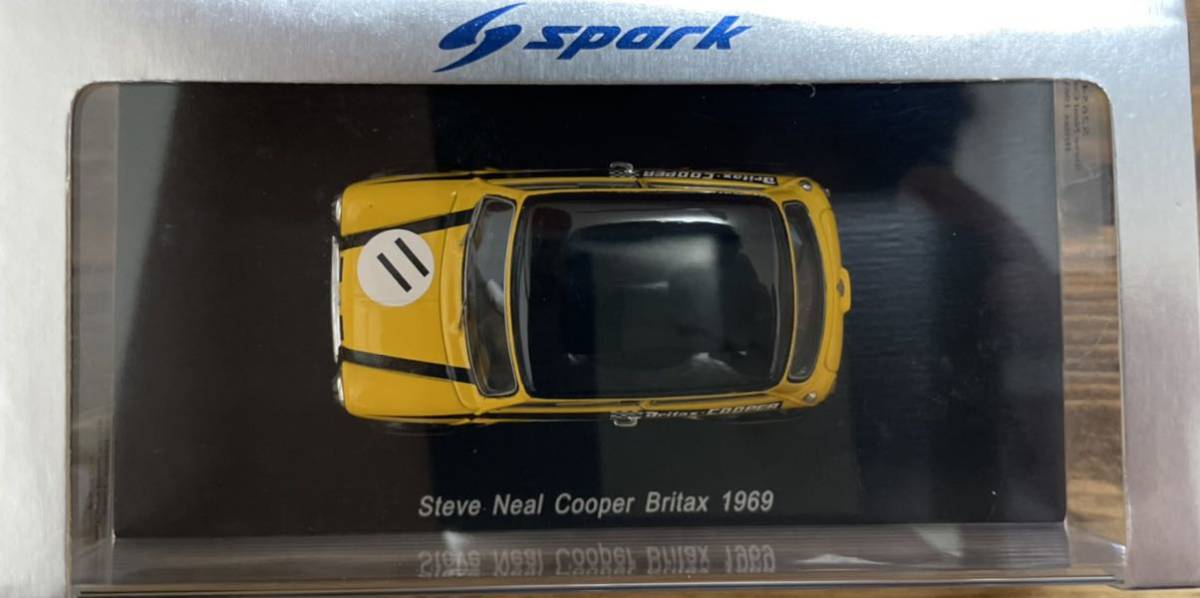 1/43 スパーク Steve Neal Cooper Britax スティールニール クーパー ブリタックス ミニ mini spark ...