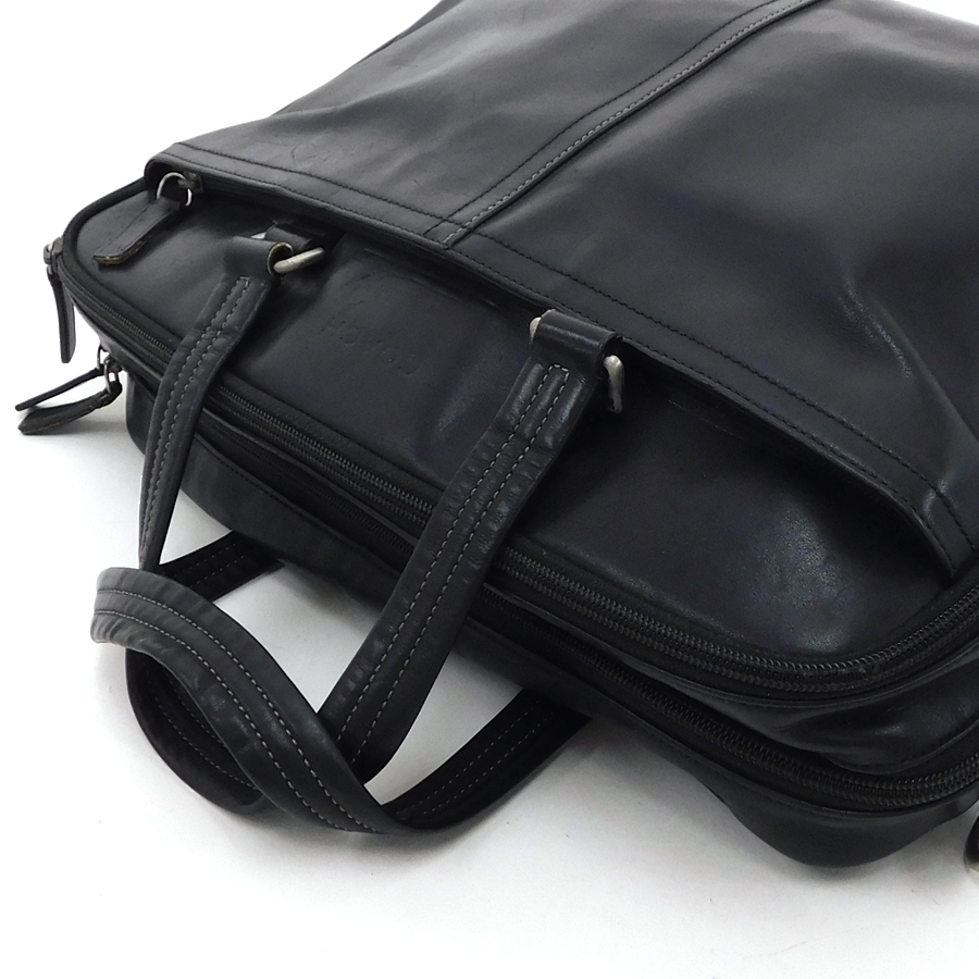 1円 コーチ ビジネスバッグ F70707 ブラック レザー メンズ COACH Bss(その他)｜売買されたオークション情報、yahooの商品情報をアーカイブ公開 - オークファン ...