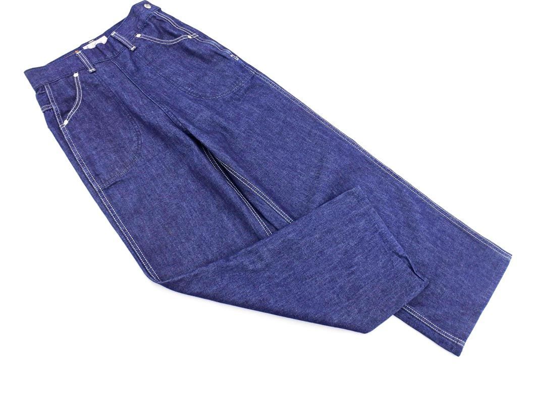 アナザーエディション ユナイテッドアローズ Lee リー サイドジップ ワイド デニムパンツ sizeS/紺 ceb1 レディース(その他 ...