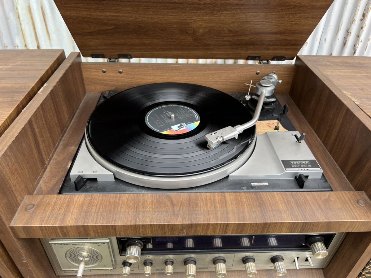TOSHIBA SP 727X セパレートステレオ レコードプレーヤー(本体)｜売買されたオークション情報、yahooの商品情報をアーカイブ ...