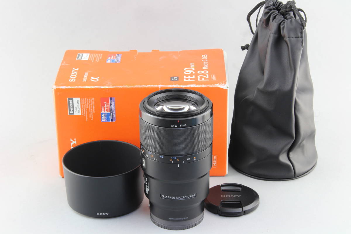AA 級 SONY ソニー FE 90mm F2.8 MACRO G OSS SEL90M28G 元箱 初期不良返品無料 領収書発行可能 ...