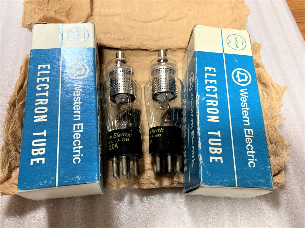 Western Electric ”WE310A” 真空管 ラージパンチ 75年 76年製造 ペアー 完動品(真空管)｜売買されたオークション ...