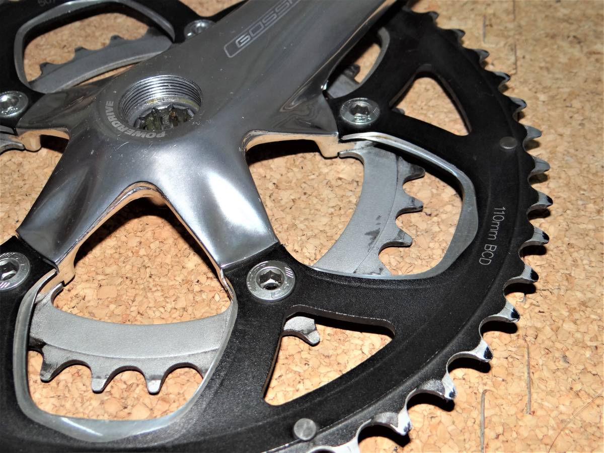 訳あり FSA GOSSAMER クランク ＆ POWER DRIVE BBセット 170mm BCD110mm(セット)｜売買された ...