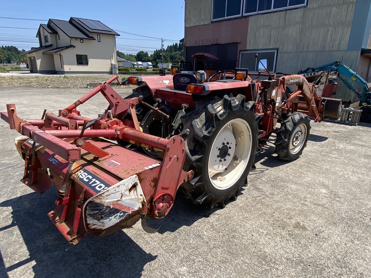 ヤンマートラクター フロントローダー付き FX305 エンジン始動 現状販売 富山県発 30馬力(車体)｜売買されたオークション情報 ...