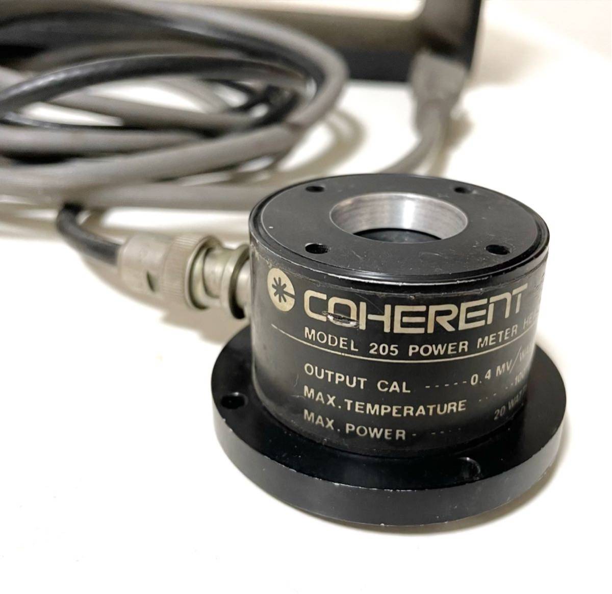 Coherent 201 Laser Power Meter made in USA パワーメーター 205 Power Meter Head ...