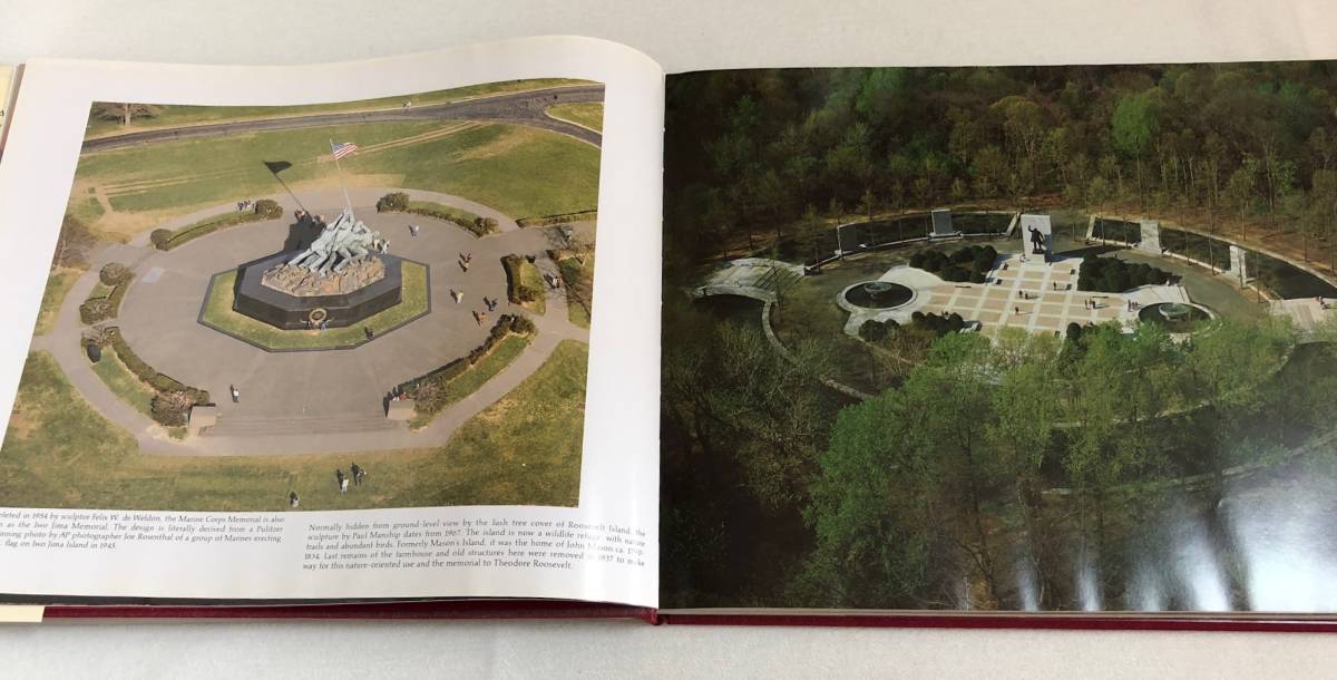 洋書 ROBERT CAMERON'S ABOVE WASHINGTON ロバートキャメロン ワシントン 航空写真 布張り 装丁(自然、風景 ...