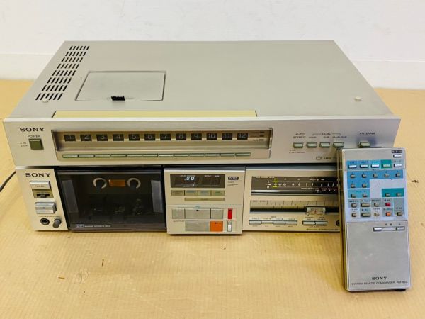 K624-O11-1213 SONY ソニー ST-79A TC-FX6 ステレオカセットデッキ TVチューナー 通電OK ①(一般)｜売買さ ...