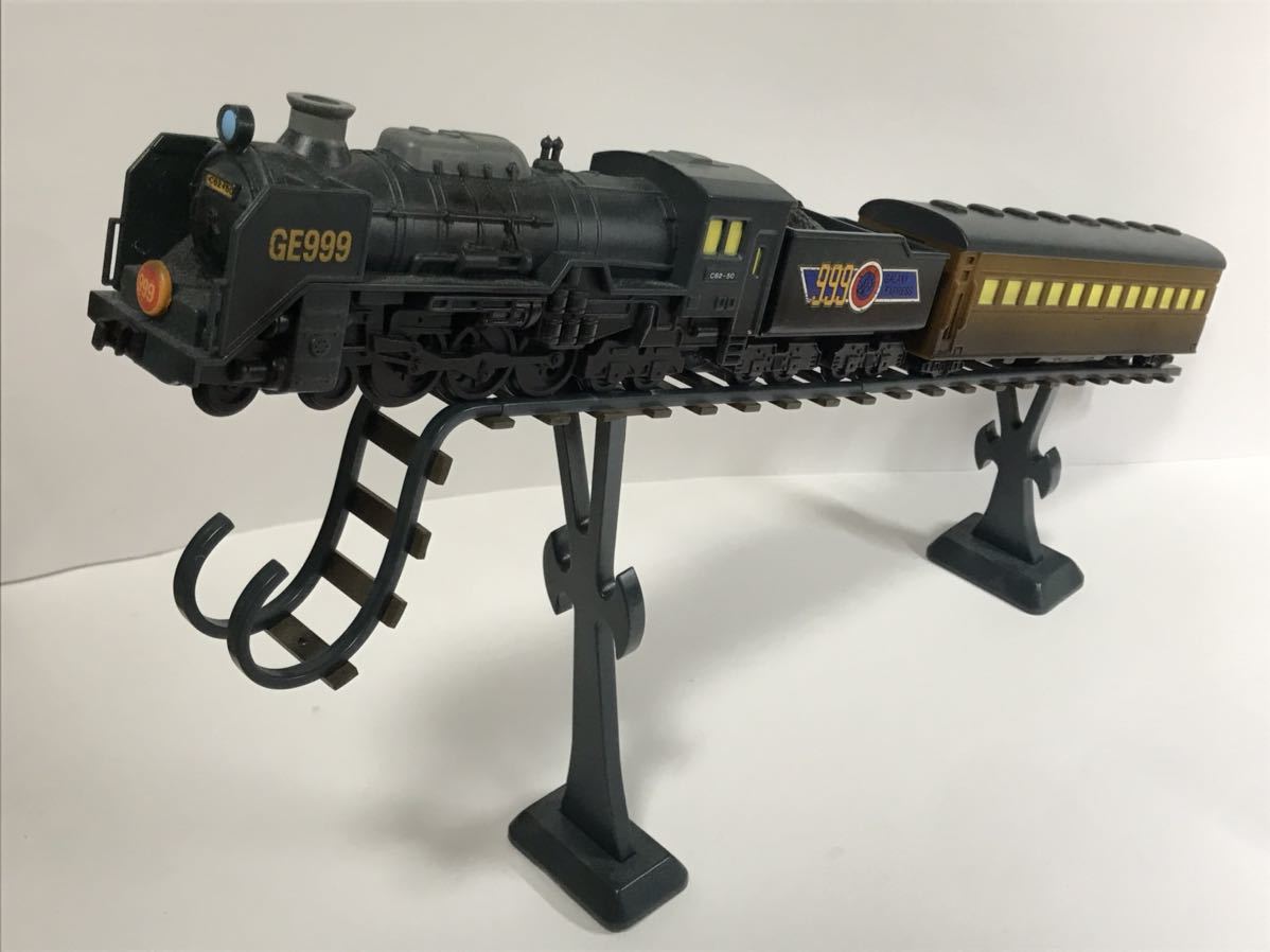 少し訳あり 銀河鉄道999 スーパーメカニクス タイトー ディスプレイ 松本零士 蒸気機関車 GE999 フィギュア TAITO アニメ ...