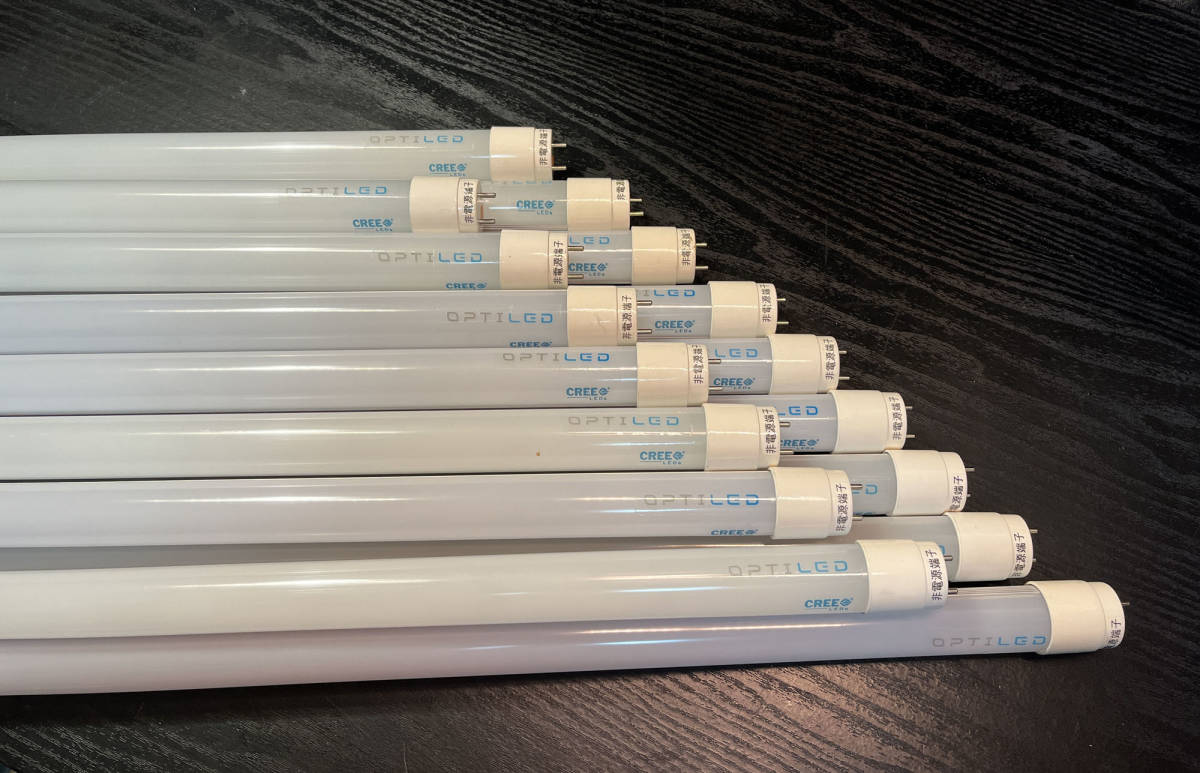 40形蛍光灯LED T8 1198MM 204 LV1 LEDs LED Light Tube CREE OPTILED(蛍光灯)｜売買された ...