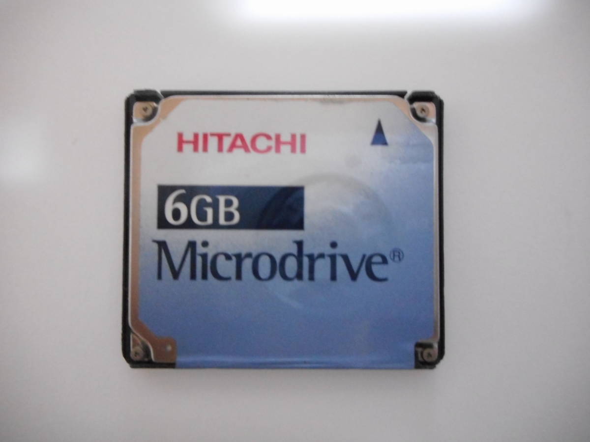 HITACHI Microdrive 6GB HMS360606D5CF00 CF Type Ⅱ マイクロドライブ 日立(その他)｜売買された ...
