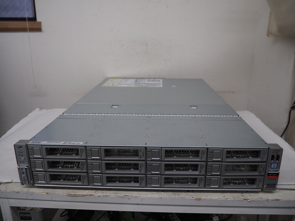 ハード王 オラクル/Oracleサーバー Sun Server X3-2L/E5-2630 v4/16GB/通電のみ確認/18628-R3 ...