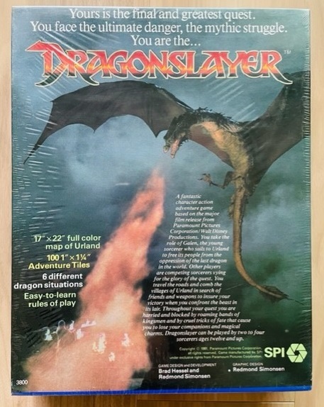 絶版 シュリンク包装 伝説のボードゲーム DRAGON SLAYER ドラゴンスレイヤー SPI社 初版 品(ウォーゲーム)｜売買されたオークション情報、yahooの商品情報をアーカイブ公開 ...