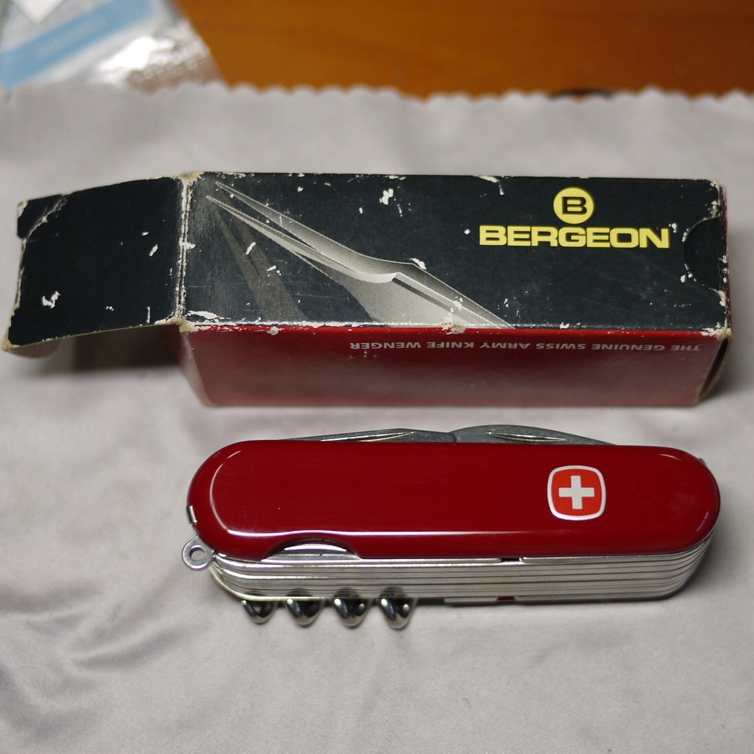 WENGER MINATHOR BERGEON ウエンガー ミナトー ベルジョン 時計工具付多機能ナイフ(ナイフ)｜売買されたオークション情報 ...