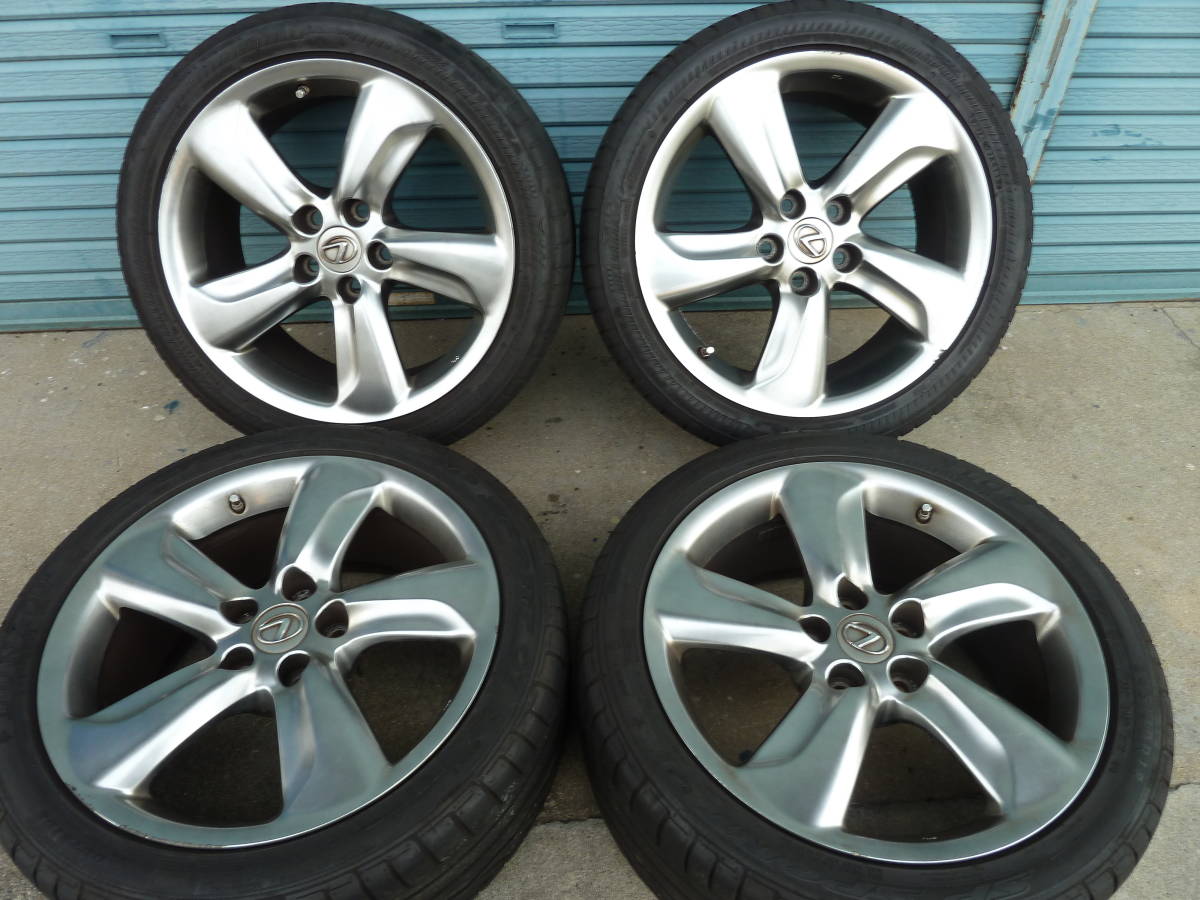 2205-LM45 レクサスGS 純正18インチアルミ 4本セット 流用にも(ラジアルタイヤ)｜売買されたオークション情報、yahooの商品 ...