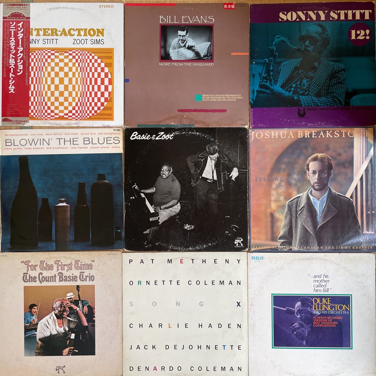 ジャケジャンク/大量54枚/JAZZ ジャズ COUNT BASIE MILES DAVIS BUD SHANK DUKE ELLINGTON JOHN COLTRANE LIONEL ...