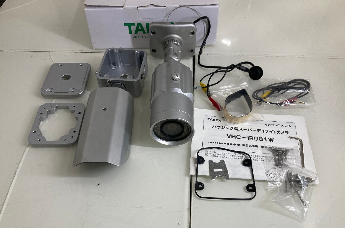 TAKEX VHC-IR981W ハウジング型スーパーデイナイトカメラ 防犯カメラ 竹中エンジニアリング #O-220730(防犯カメラ)｜売買されたオークション情報、yahooの商品情報を ...