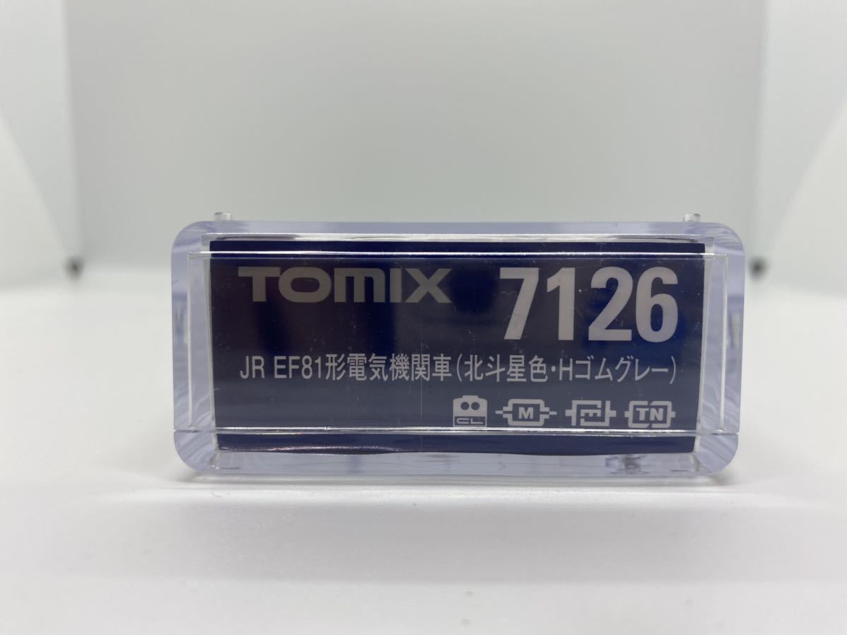 TOMIX 7126 JR EF81形電気機関車(北斗星色・Hゴムグレー) 電気機関車