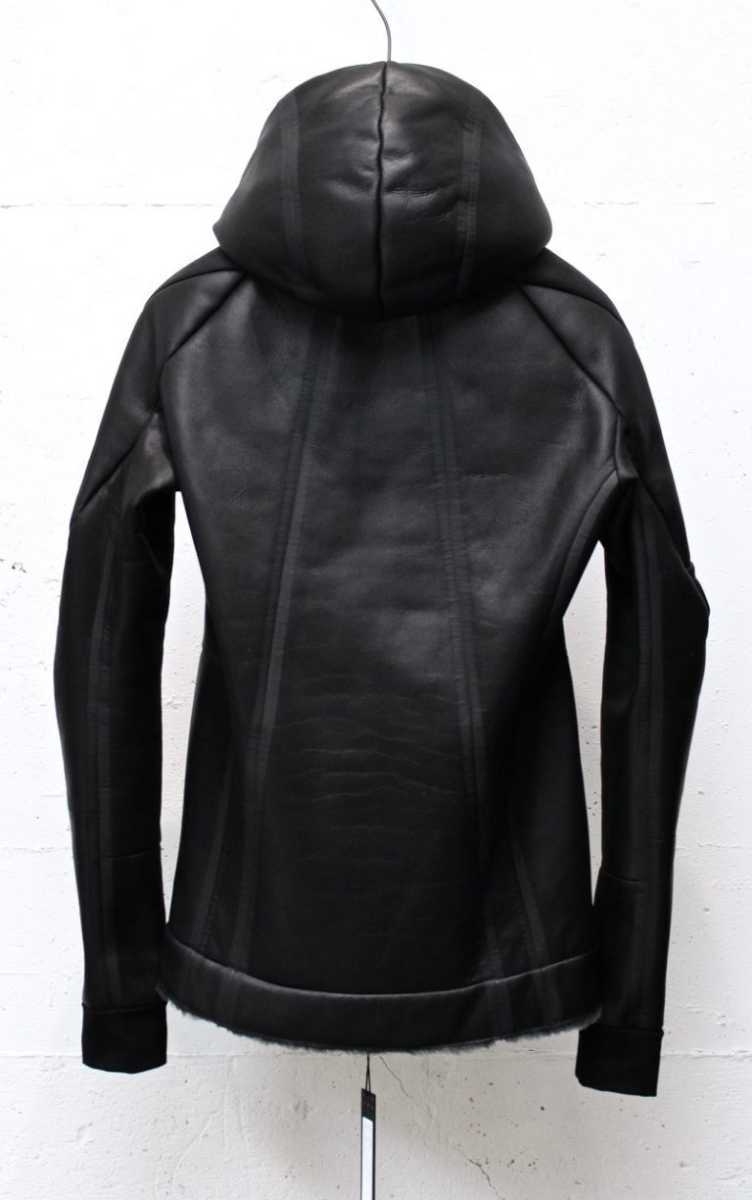 DEVOA 17aw Baby Lamb Mouton Hooded Jacket Poeme bohemien. Guidi.Incarnation.Individual ...