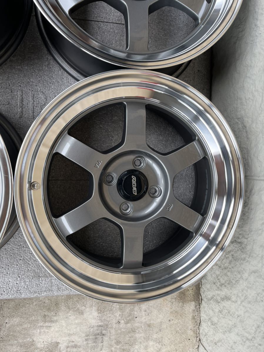 レイズ te37v 16インチ 7.5j +25 4h pcd100 4本(社外品)｜売買されたオークション情報、yahooの商品情報を ...