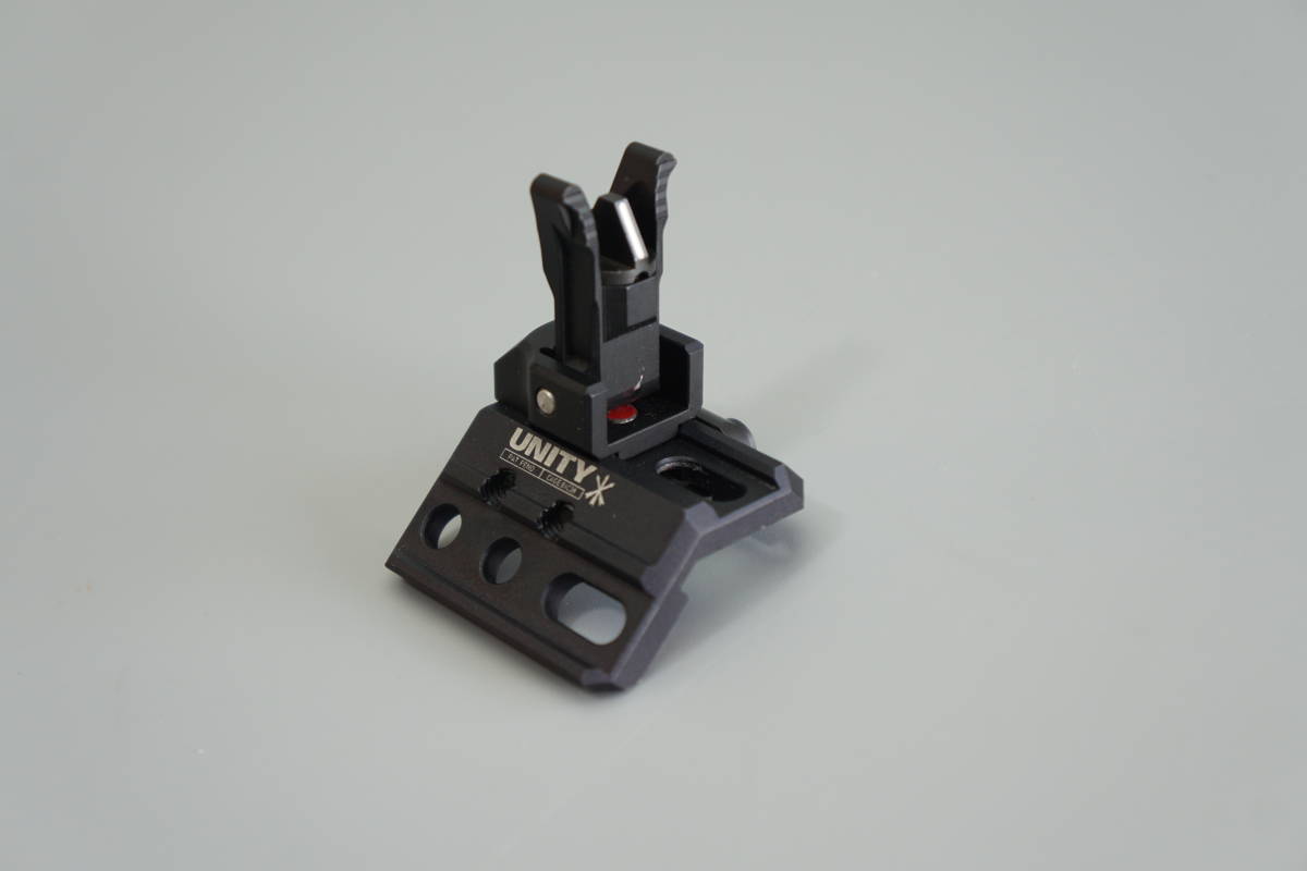 Unity Tactical FUSION Backup Iron Sight + FUSION Micro Hub 2.0 Trijicon ...