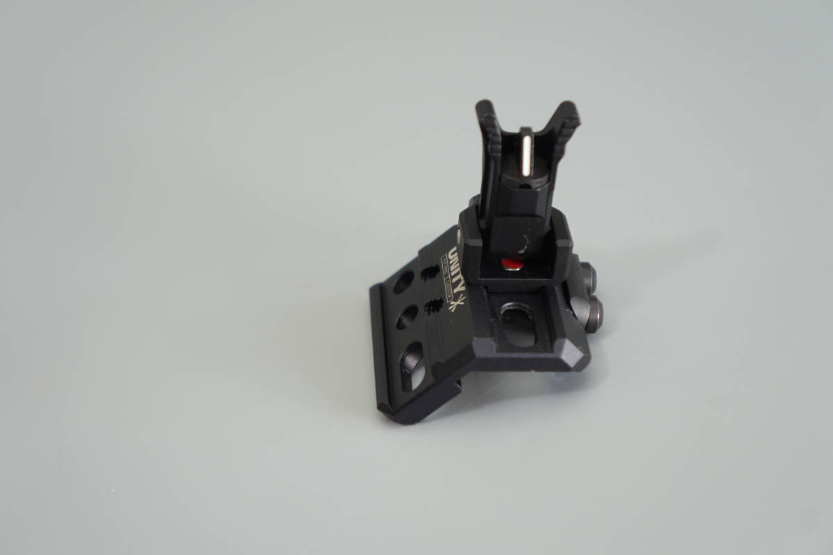 Unity Tactical FUSION Backup Iron Sight + FUSION Micro Hub 2.0 Trijicon ...