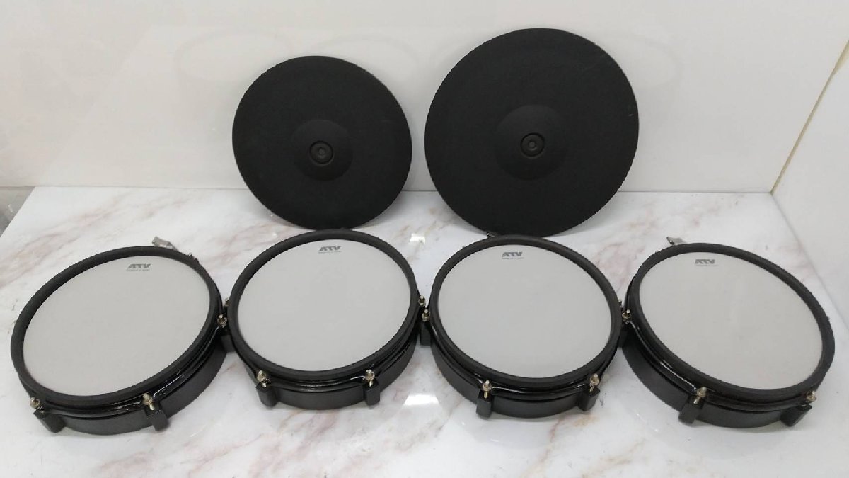1307 品 楽器 電子ドラム ATV xD3-SV-3 音出しOK 2個口発送(電子ドラム)｜売買されたオークション情報、yahooの商品 ...