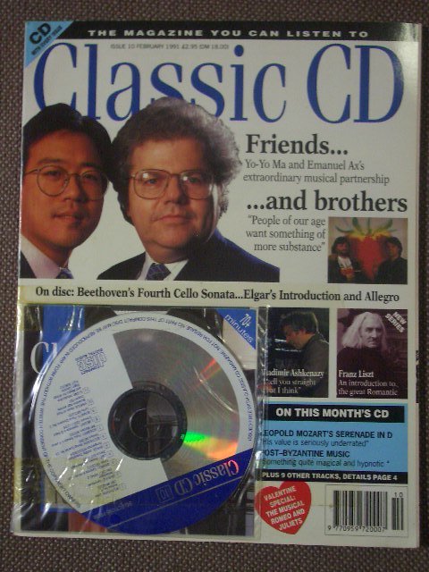 Classic CD Issue 10 February 1991 クラシック音楽専門誌 ジャンク品(クラシック)｜売買されたオークション情報 ...