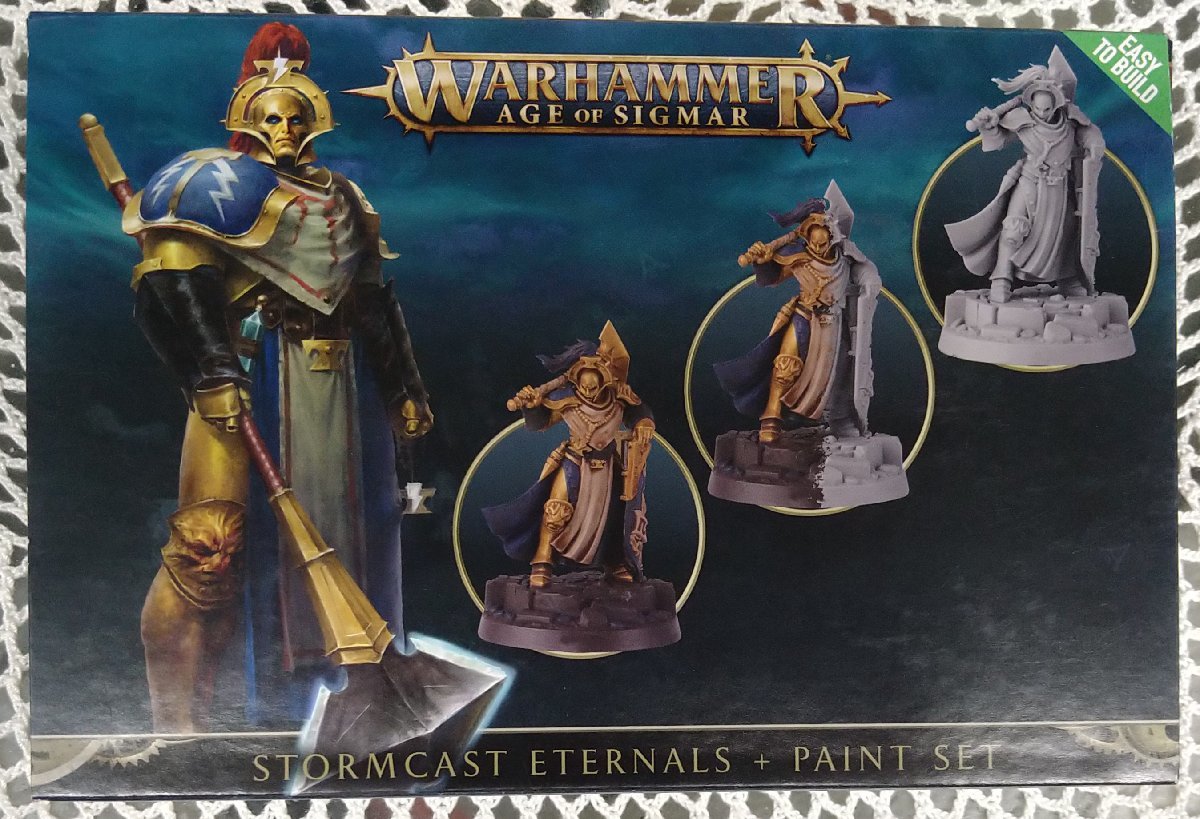 ウォーハンマーエイジ オヴ シグマー ストームキャスト エターナルズ+ペイントセット D39(TRPG)｜売買されたオークション情報、yahooの商品情報をアーカイブ公開 - オークファン ...