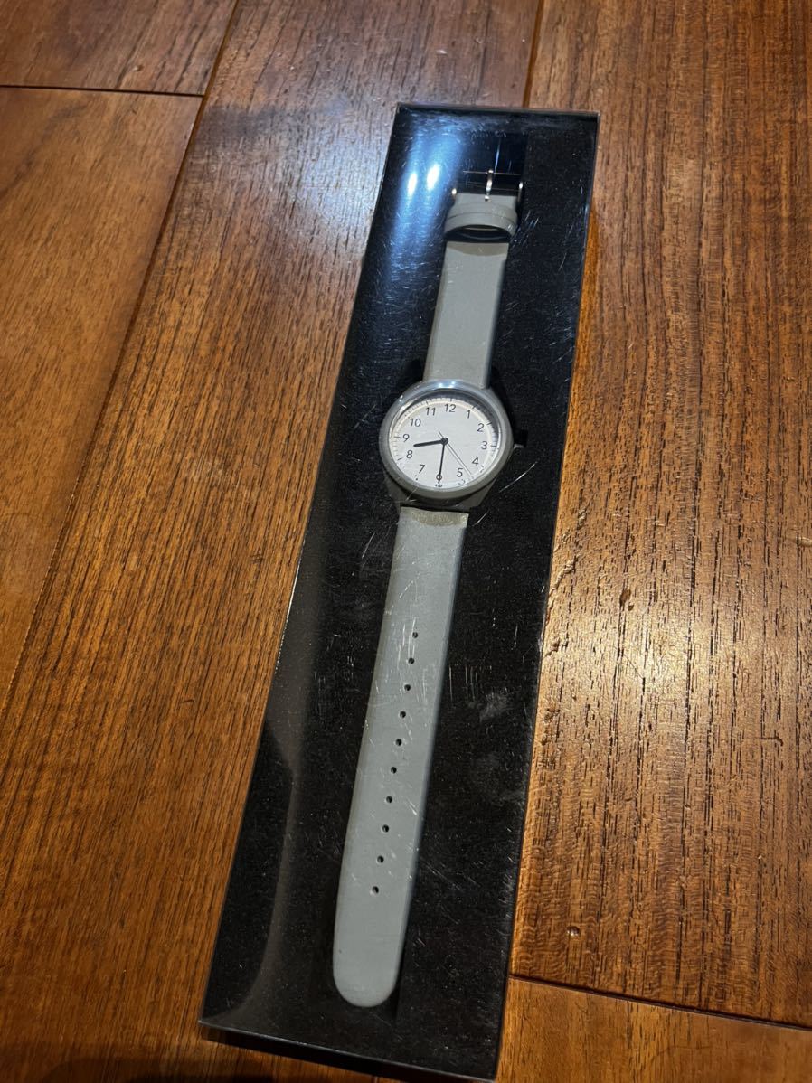 腕時計 無印良品 ソーラーウォッチ solar watch MUJI グレー(無印良品)｜売買されたオークション情報、yahooの商品情報を ...