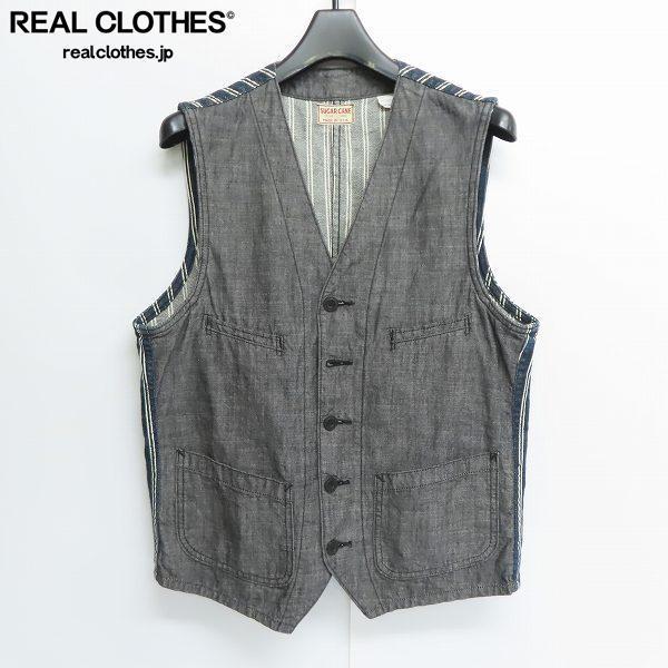 SUGAR CANE/シュガーケーン デニム ワーク ベスト/M /LPL(ジャケット、上着)｜売買されたオークション情報、yahooの商品情報をアーカイブ公開 - オークファン（aucfan ...