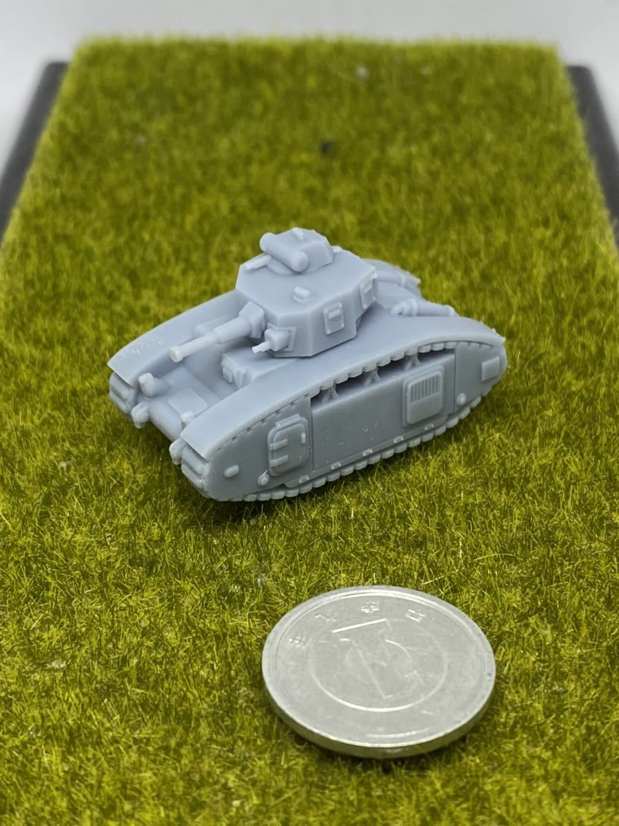 1/144レジンキット 未組立 未塗装 WWⅡ フランス軍 BDR G1 B 重戦車 ワールドタンクミュージアム 同梱可能 0707(ワールド ...