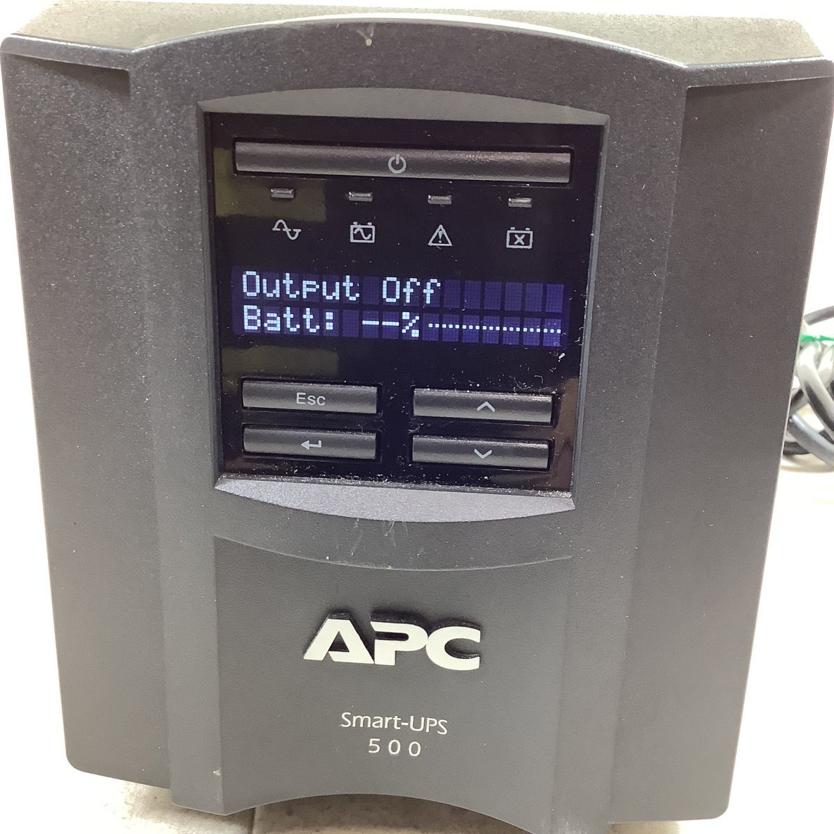 H3113 通電OK ACP 無停電電源装置 Smart-UPS500 W14 H16.5 D36㎝ パソコン／PC／電気機器／通信機器 本文 ...