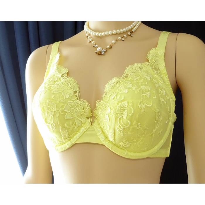 MARUKO マルコ 日本製 D80 ブラジャー ワイヤー入り 補正 下着 イエロー バスト98 / Dカップ ブラ 0914(Dカップ)｜売買されたオークション情報、yahooの商品情報を ...