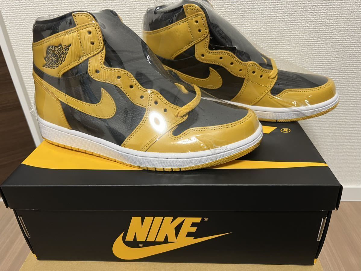 SNKRS購入正規品 キックスラップ施工済み 28.0㎝ Nike Air Jordan 1 High OG Pollen ナイキ エア ...
